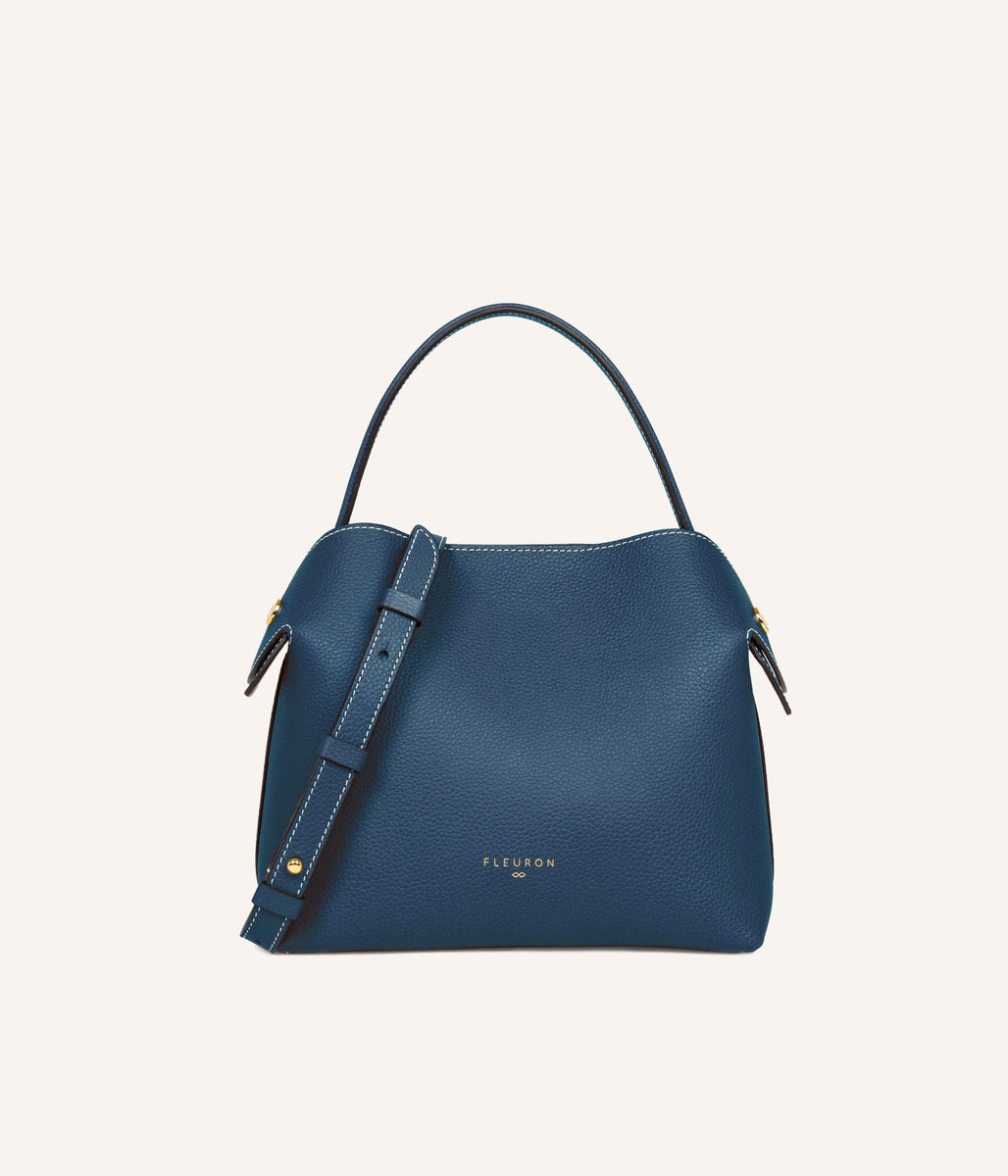 Medium Swann • Bleu Pacifique – Fleuron Paris